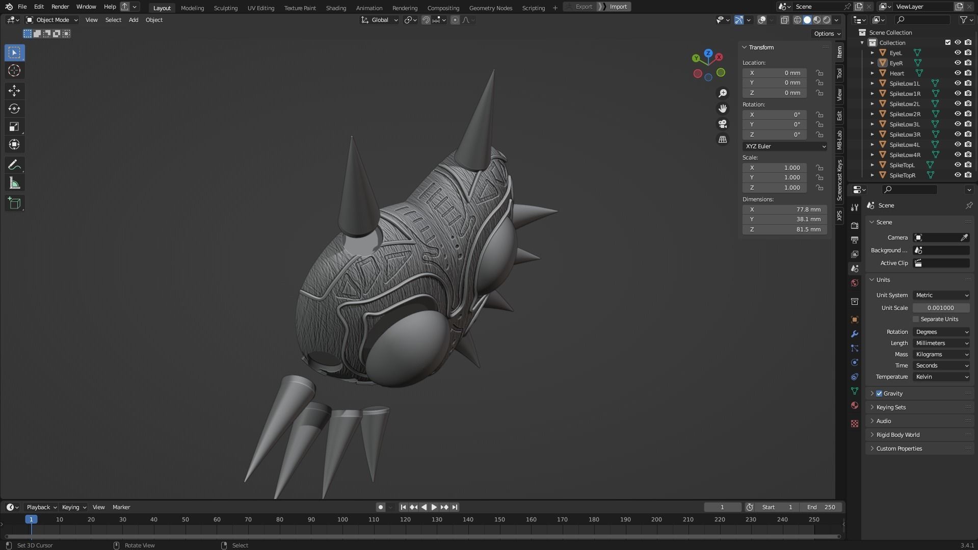 The Legend of Zelda Majora Mask for Cosplay 3D model 3D printable ...