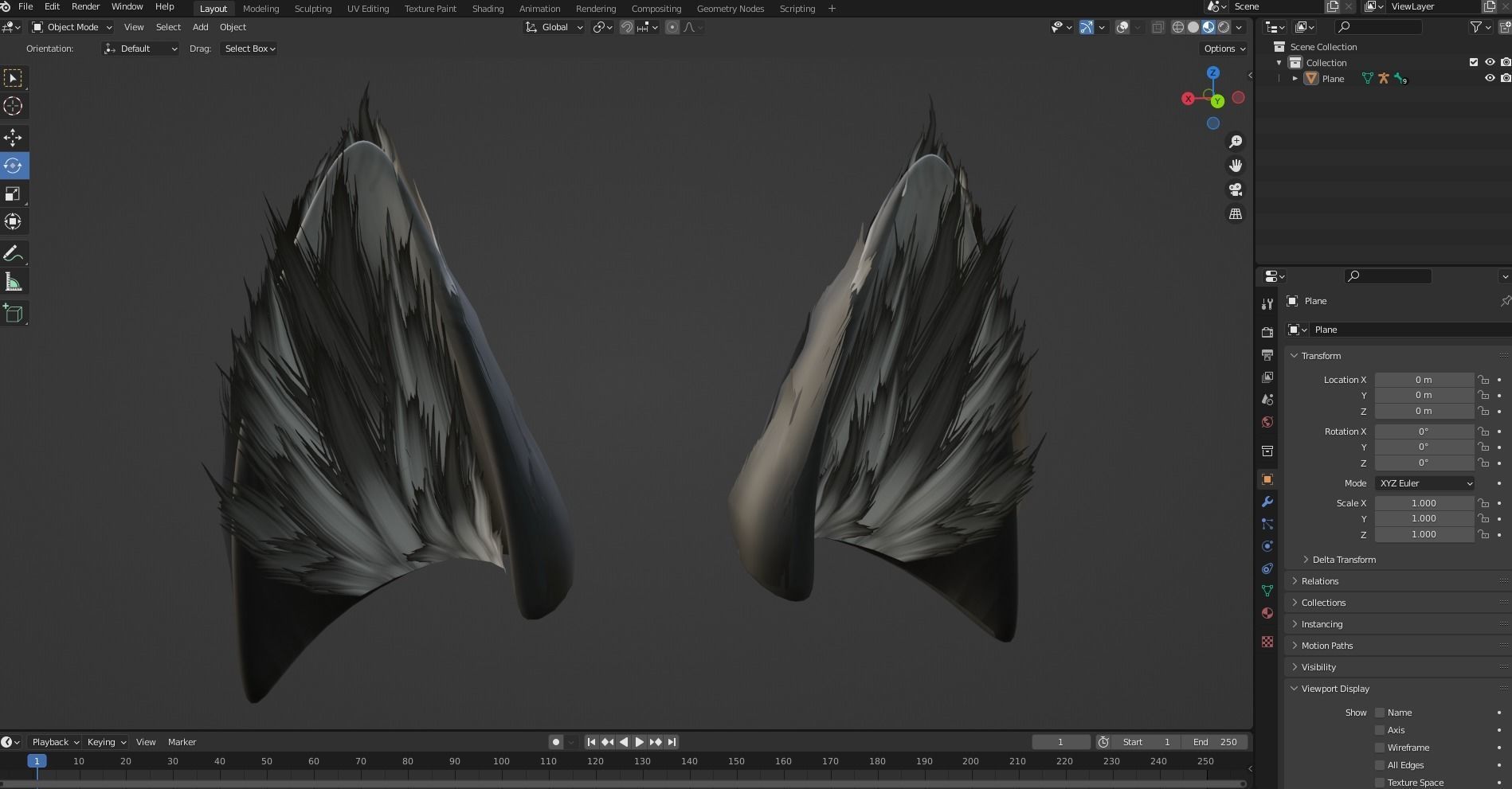 3D model Anime Wolf Ears Fully Rigged VRCHAT Ready FBX and BLENDER FILE ...