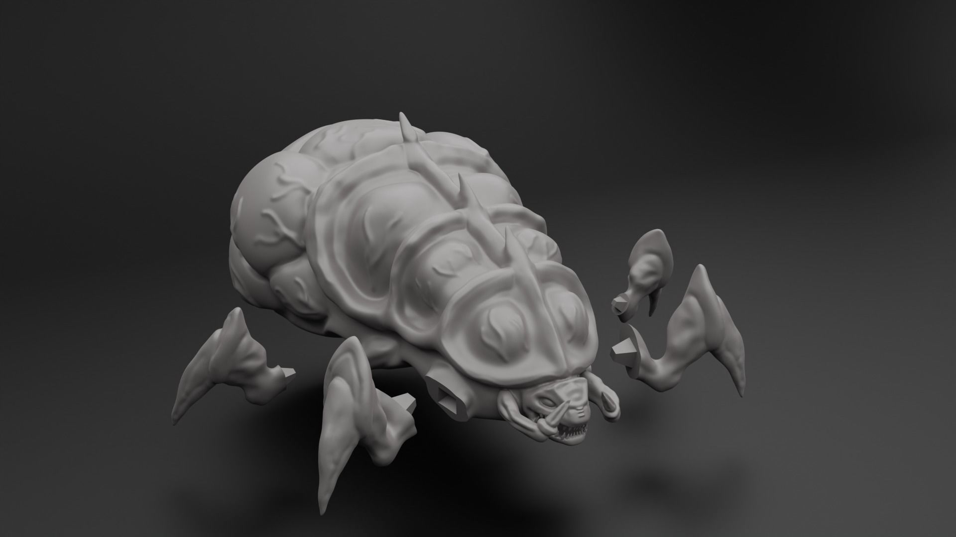 Starcraft 2 baneling model goes boom boom 3D model 3D printable | CGTrader