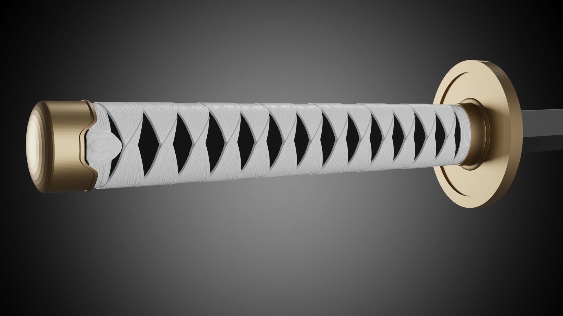 One piece - Zoros Wado Ichimonji sword - live action version 3D model ...