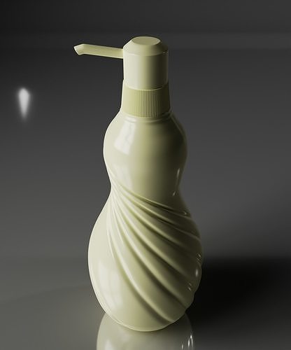 Shampo bottle 3D model | CGTrader