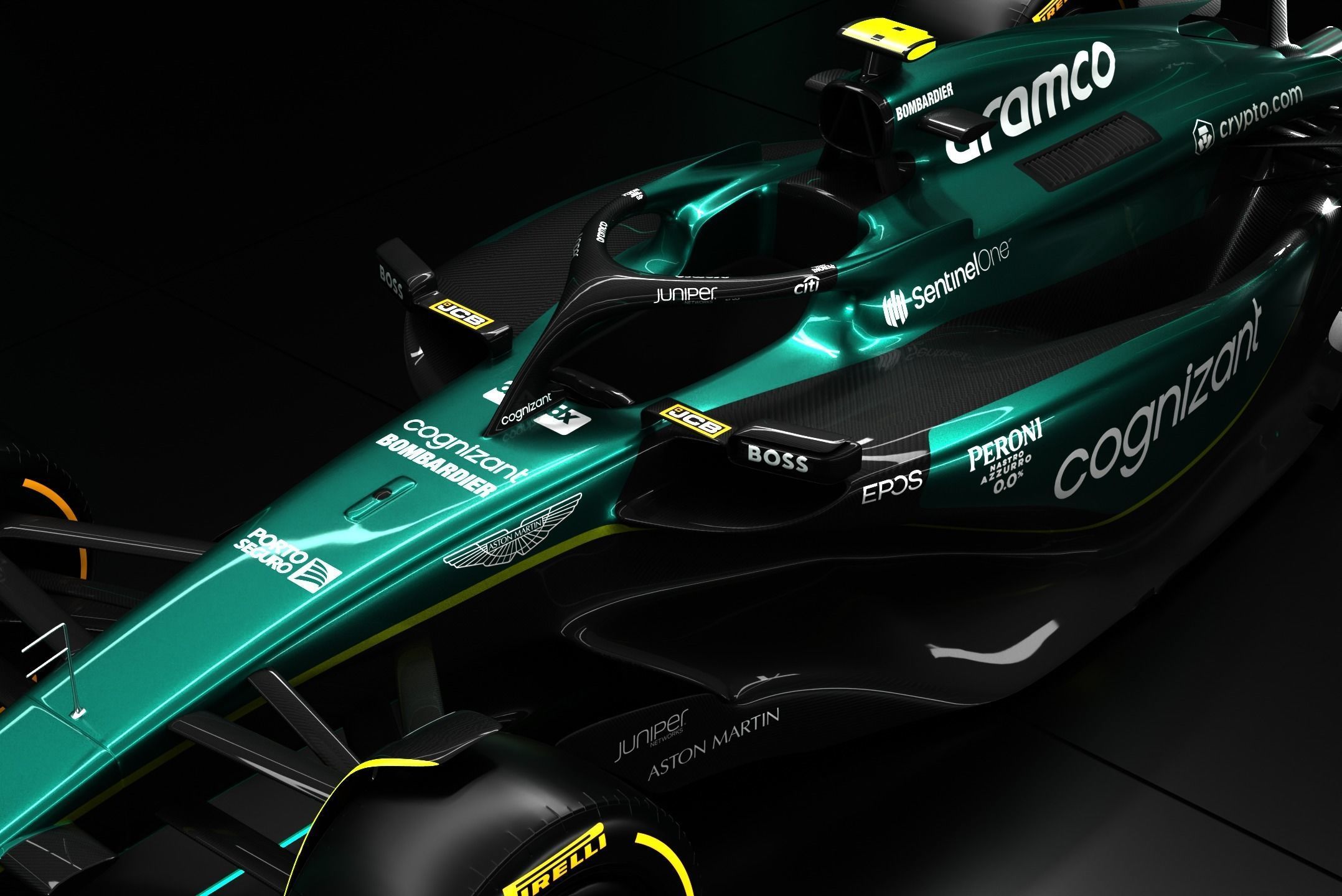 F1 2023 Aston Martin AMR23 3D model | CGTrader