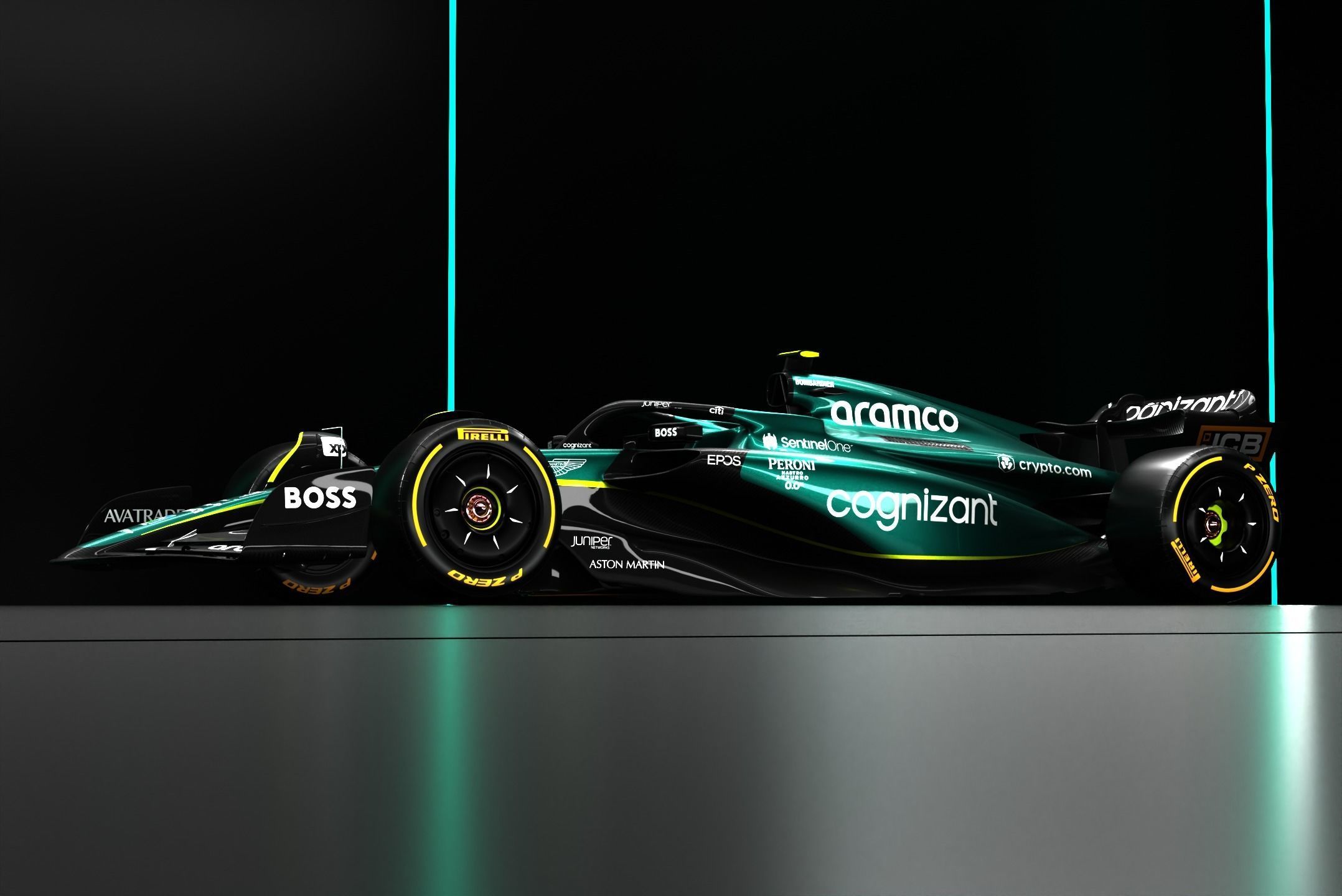 F1 2023 Aston Martin AMR23 3D model | CGTrader