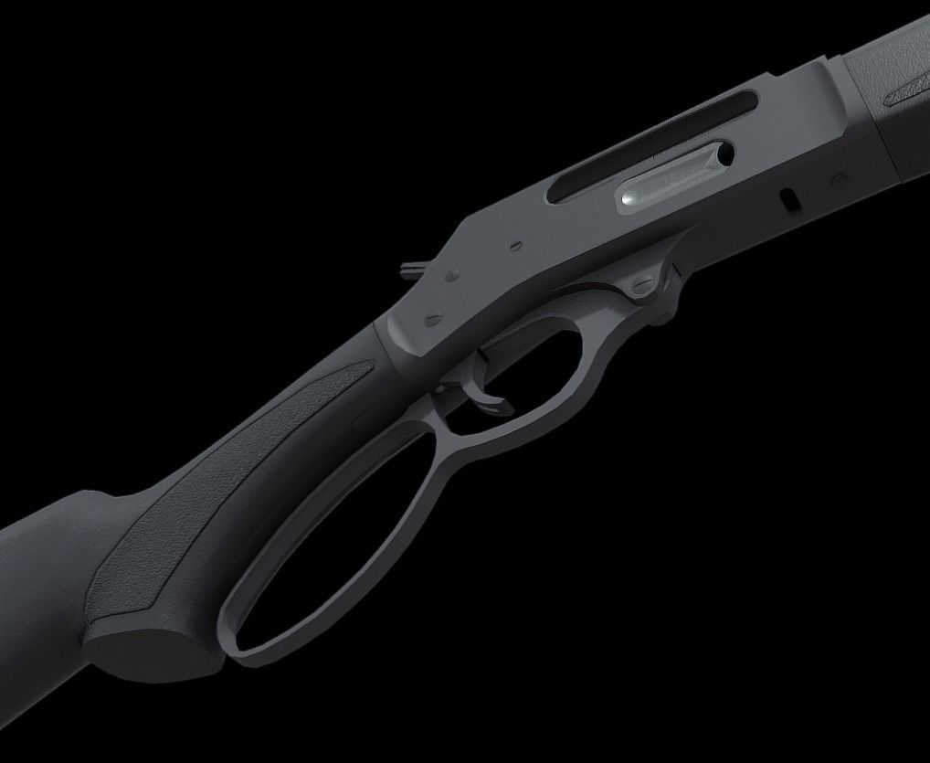 3D model Henry Lever Action X Model 30-30 Caliber VR / AR / low-poly ...