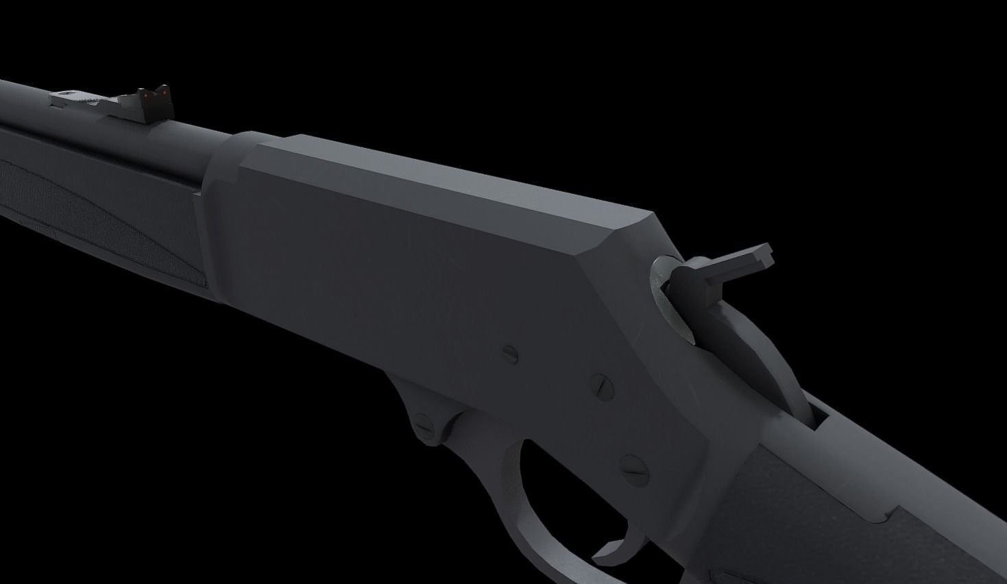 3D model Henry Lever Action X Model 30-30 Caliber VR / AR / low-poly ...