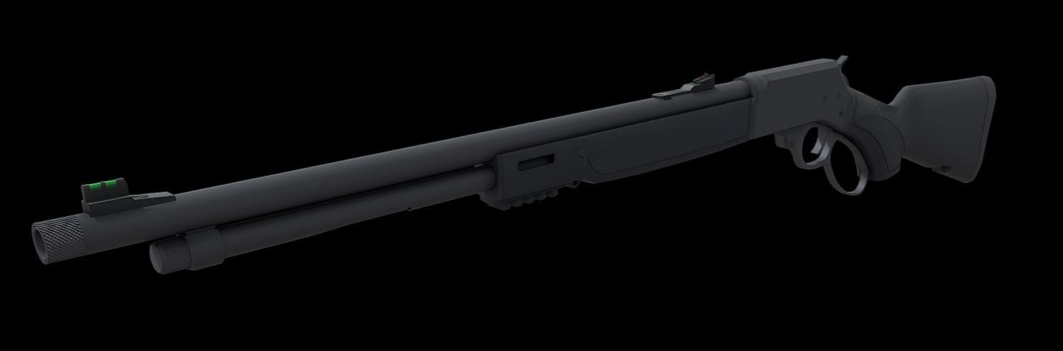 3D model Henry Lever Action X Model 30-30 Caliber VR / AR / low-poly ...
