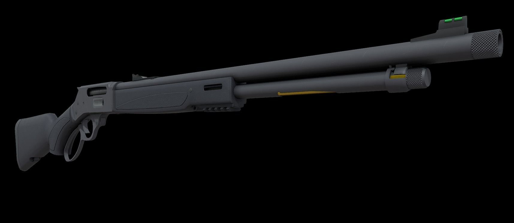 3D model Henry Lever Action X Model 30-30 Caliber VR / AR / low-poly ...
