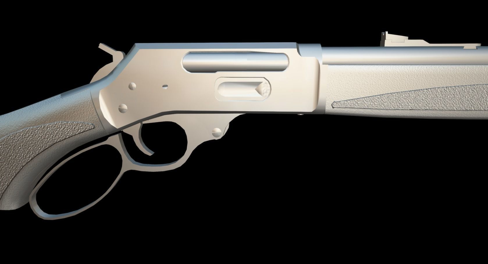 3D model Henry Lever Action X Model 30-30 Caliber VR / AR / low-poly ...
