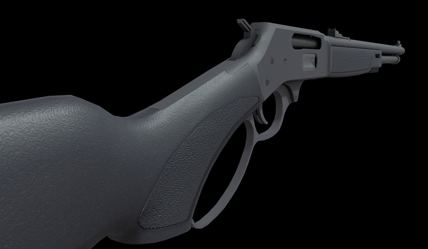 3D model Henry Lever Action X Model 30-30 Caliber VR / AR / low-poly ...