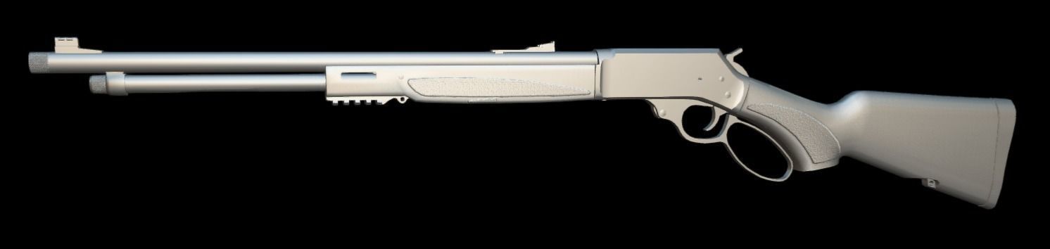 3D model Henry Lever Action X Model 30-30 Caliber VR / AR / low-poly ...