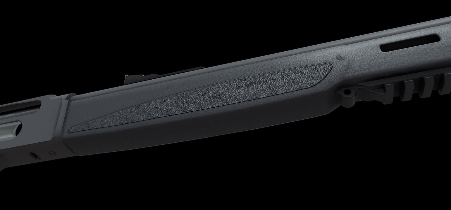 3D model Henry Lever Action X Model 30-30 Caliber VR / AR / low-poly ...