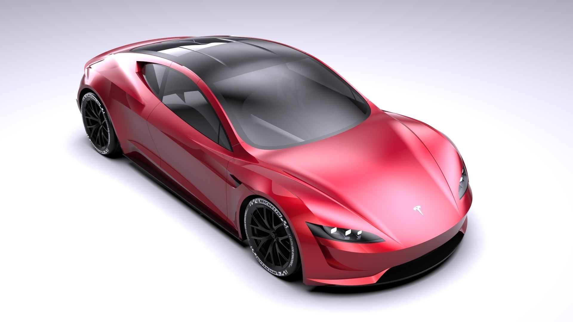 Tesla Roadster free 3D model | CGTrader