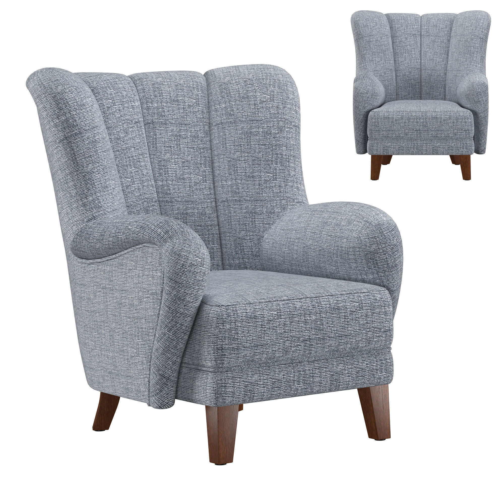 ACH228 Launge Chair 3D model | CGTrader