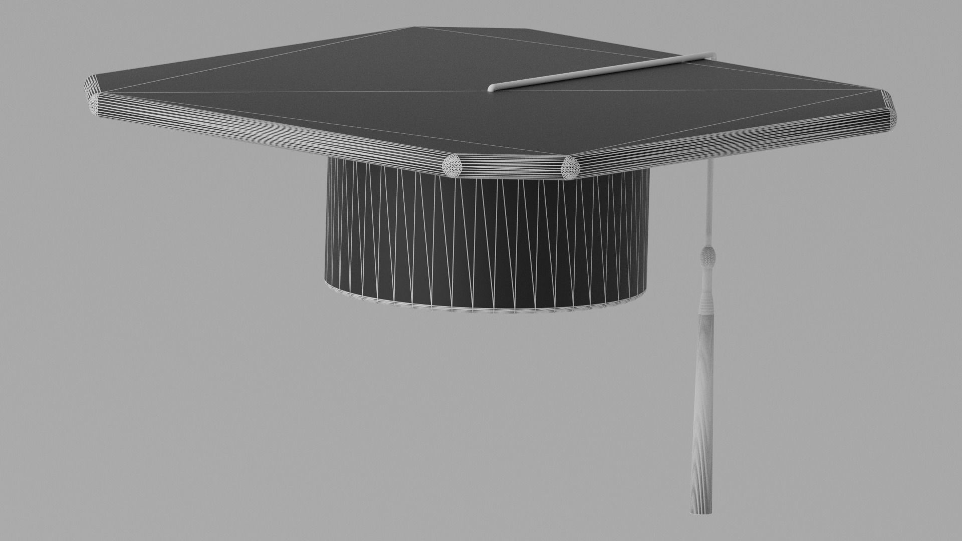 Cartoon Graduation Cap 3D model | CGTrader