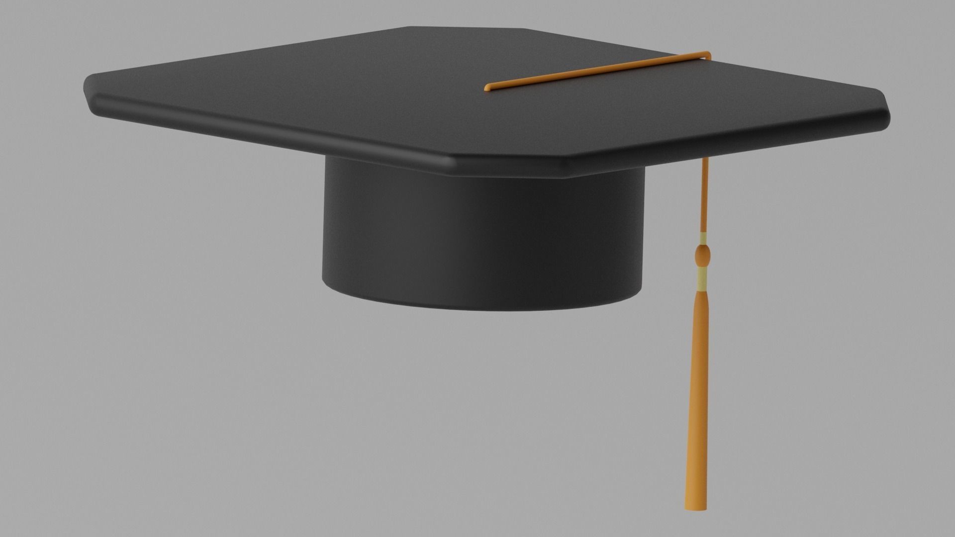 Cartoon Graduation Cap 3D model | CGTrader