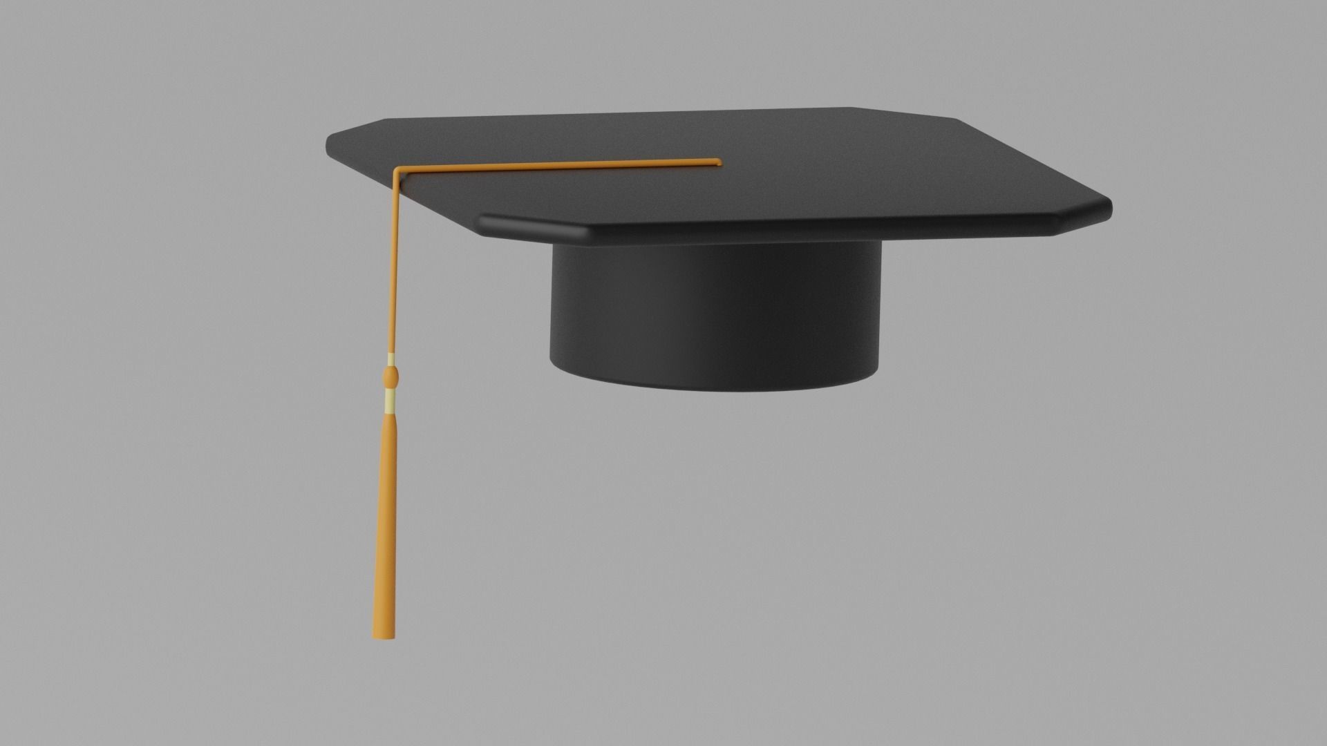 Cartoon Graduation Cap 3D model | CGTrader