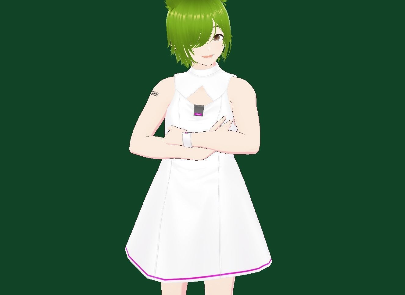 3D model Tora anime girl vrchat VR / AR / low-poly | CGTrader