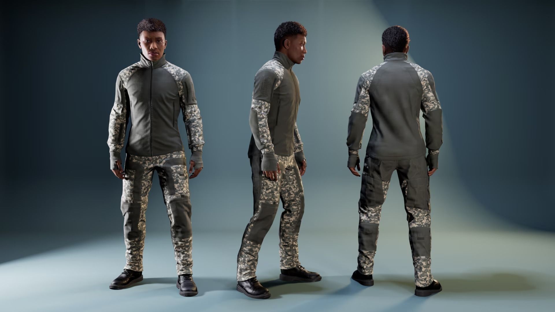 3D model Tactical Clothes for MetaHuman - Game Ready Clothing - Rigged ...
