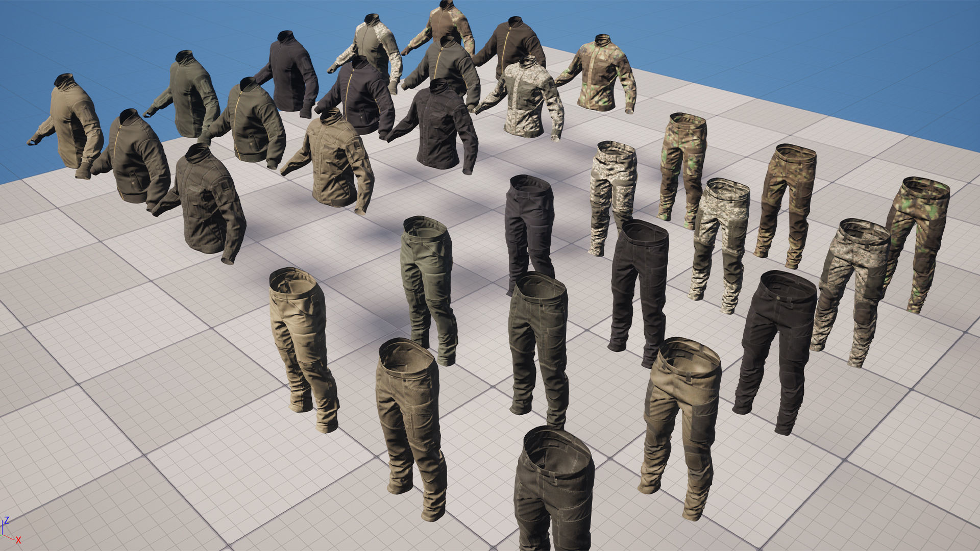 3D model Tactical Clothes for MetaHuman - Game Ready Clothing - Rigged ...
