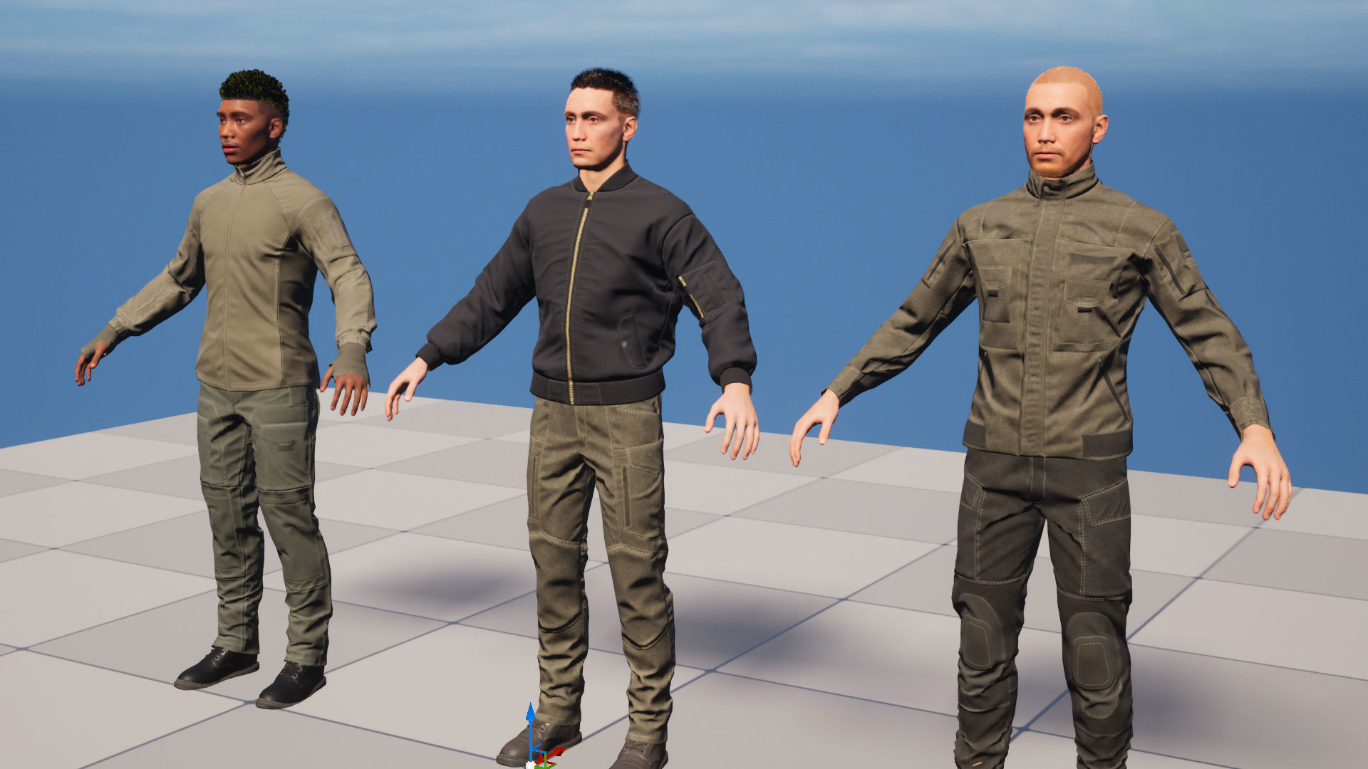 3D model Tactical Clothes for MetaHuman - Game Ready Clothing - Rigged ...