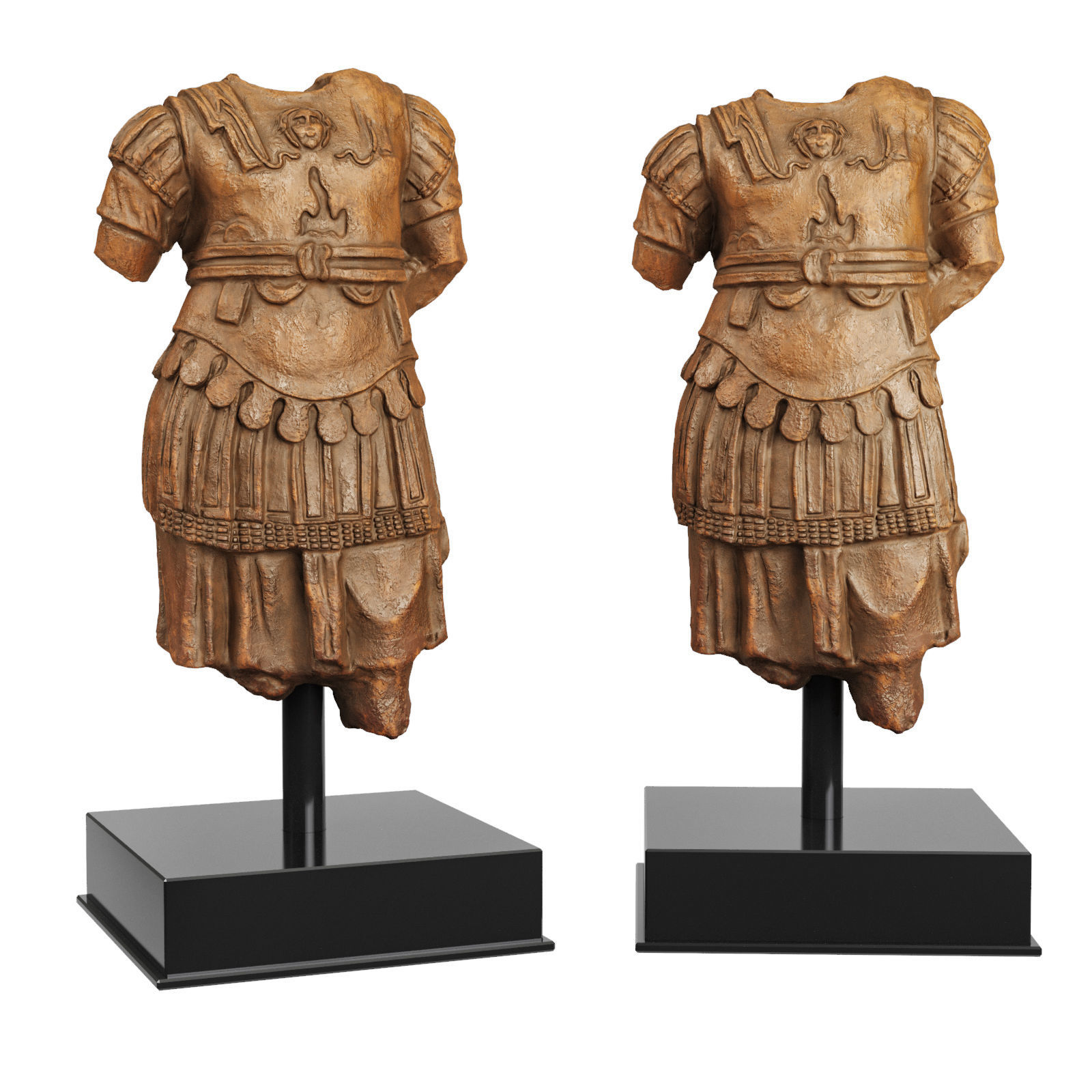 Cuirass statue Roman Emperor hight stl 3D model 3D printable | CGTrader