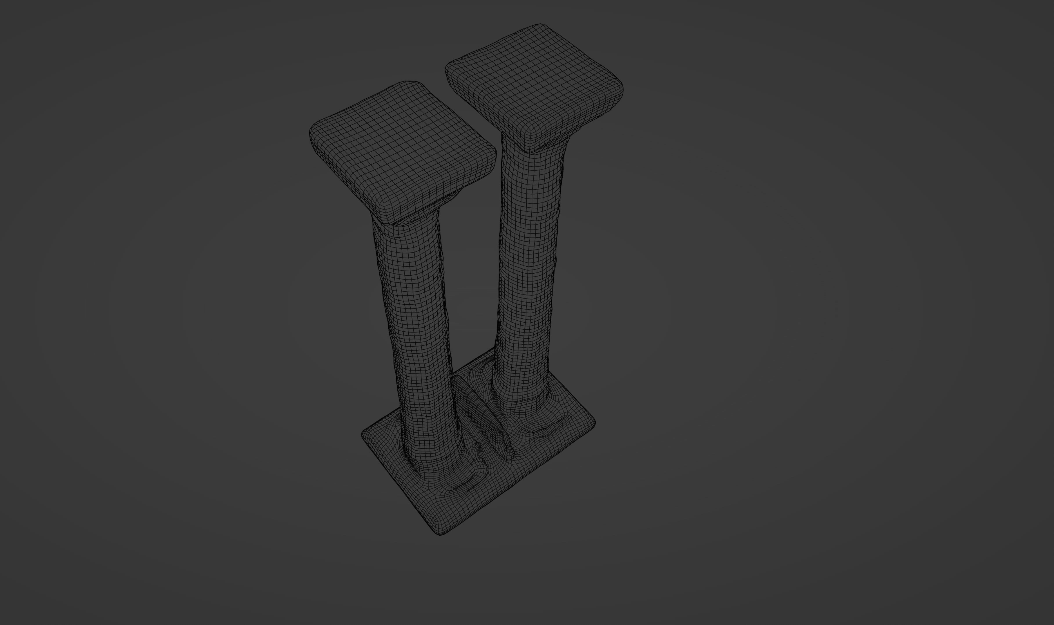 Antique Pillars of History 3D model | CGTrader