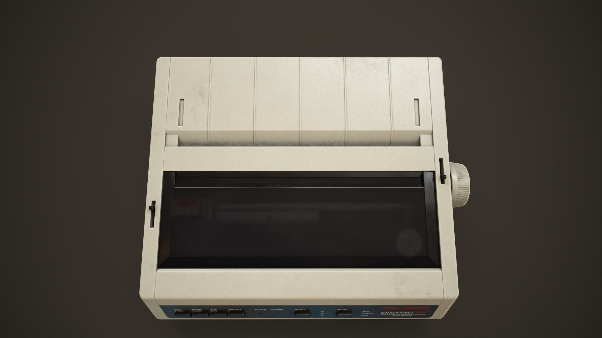 3D model Old printer VR / AR / low-poly | CGTrader