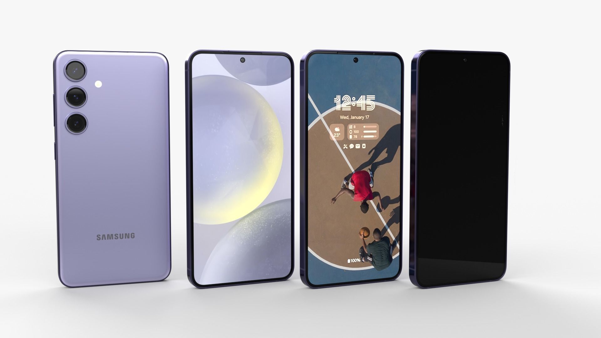 Full Collection of Samsung Galaxy s24 all versions and colors 3D model ...