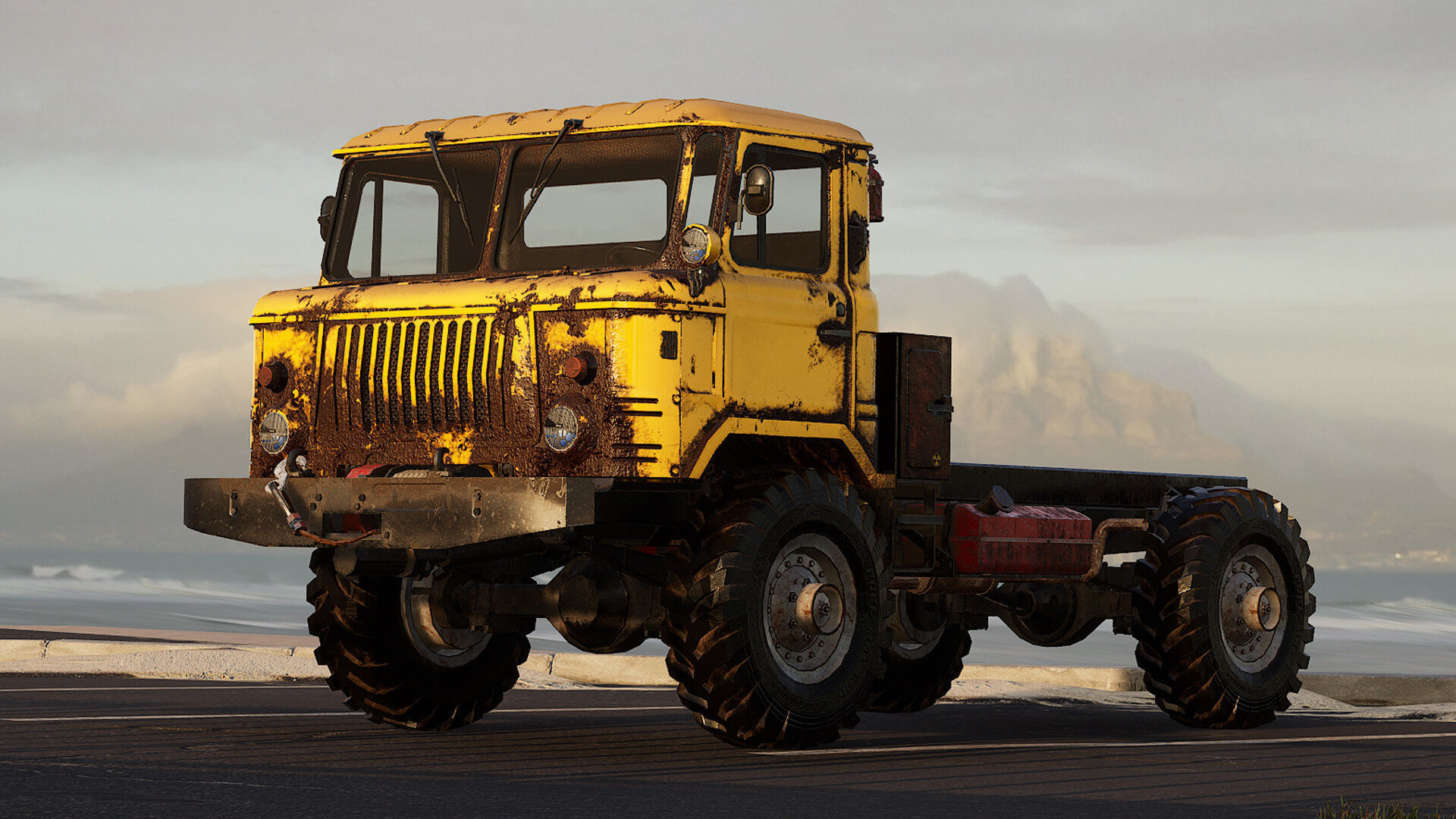 3D model Truck Levo 66 - Unreal Engine Project VR / AR / low-poly ...