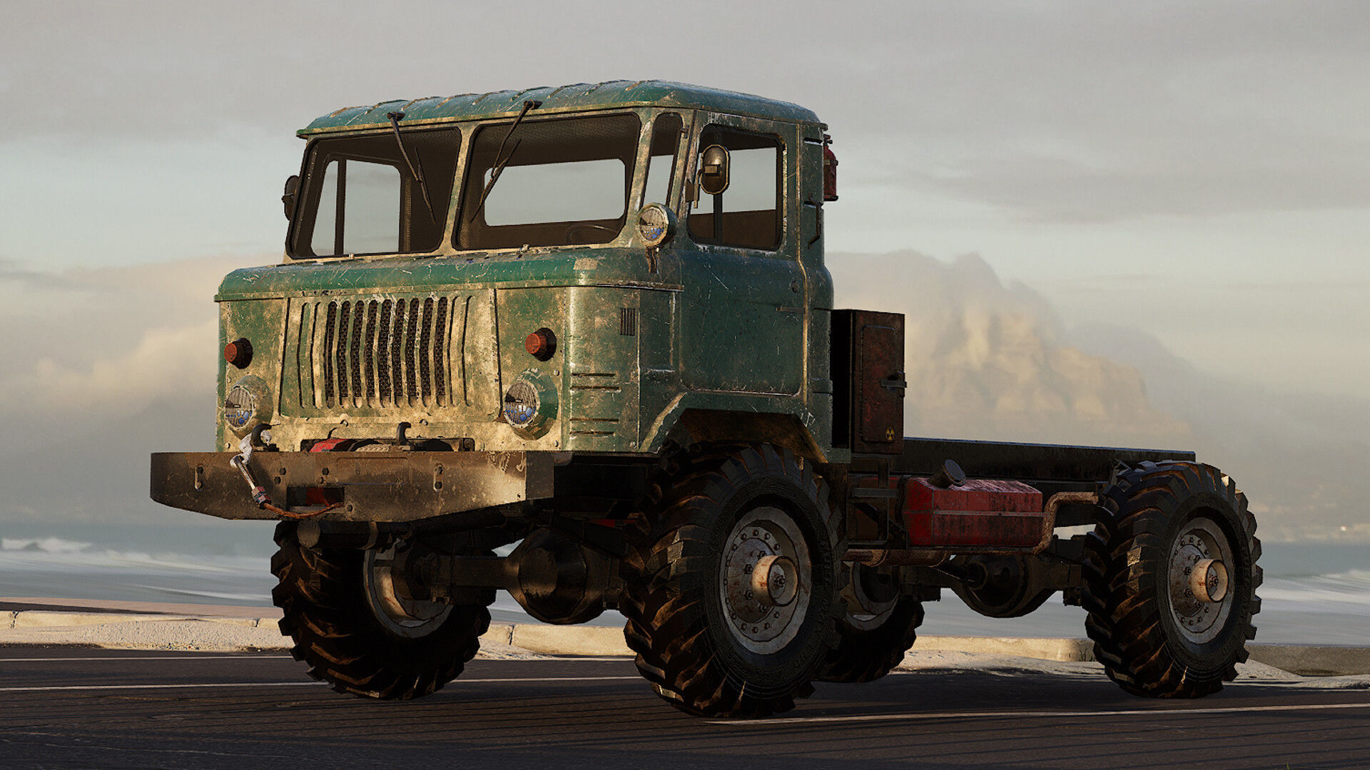 3D model Truck Levo 66 - Unreal Engine Project VR / AR / low-poly ...