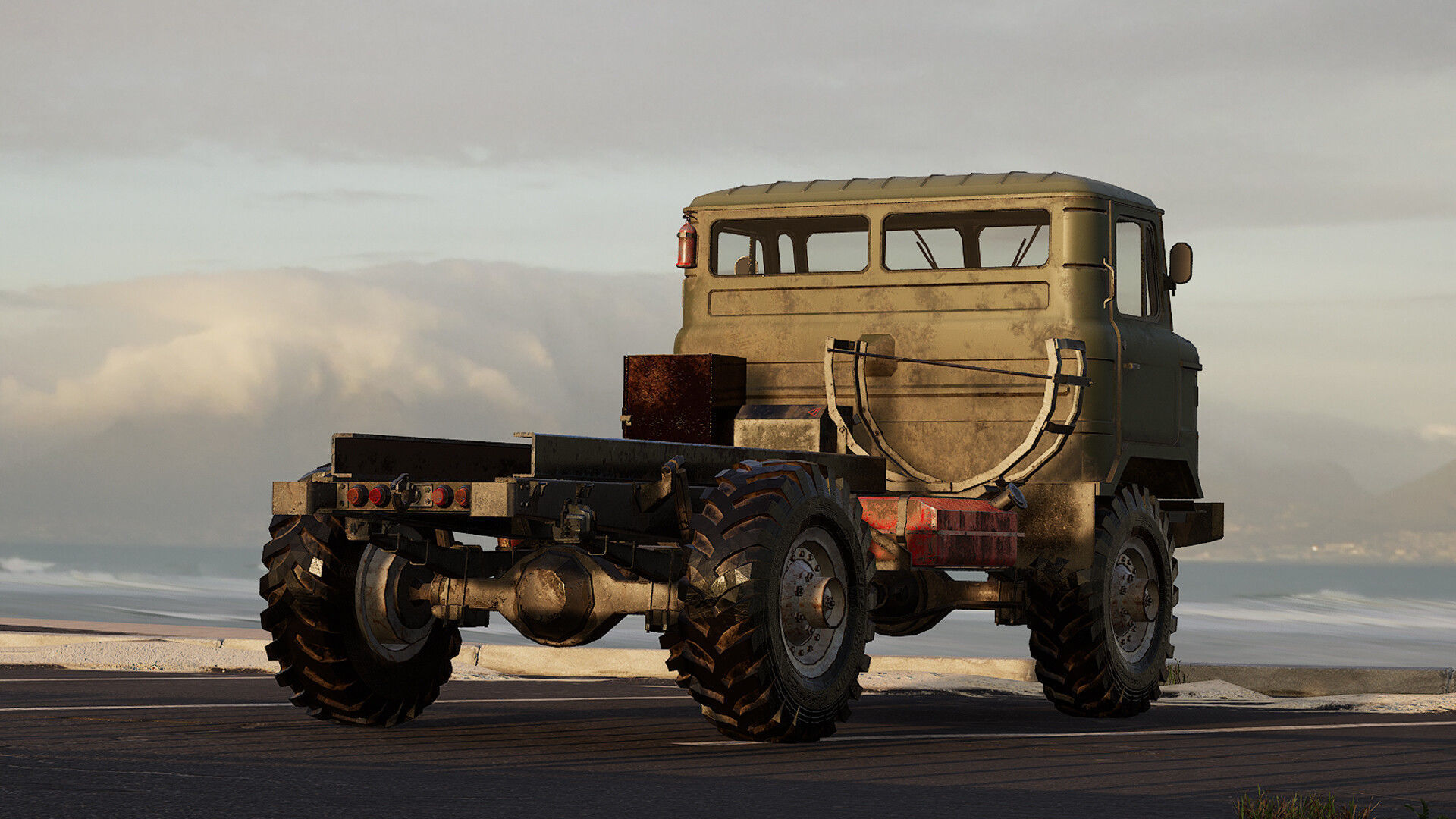 3D model Truck Levo 66 - Unreal Engine Project VR / AR / low-poly ...