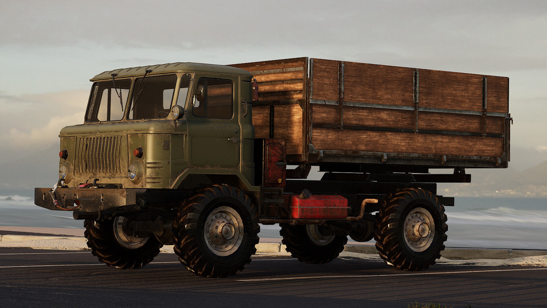 3D model Truck Levo 66 - Unreal Engine Project VR / AR / low-poly ...