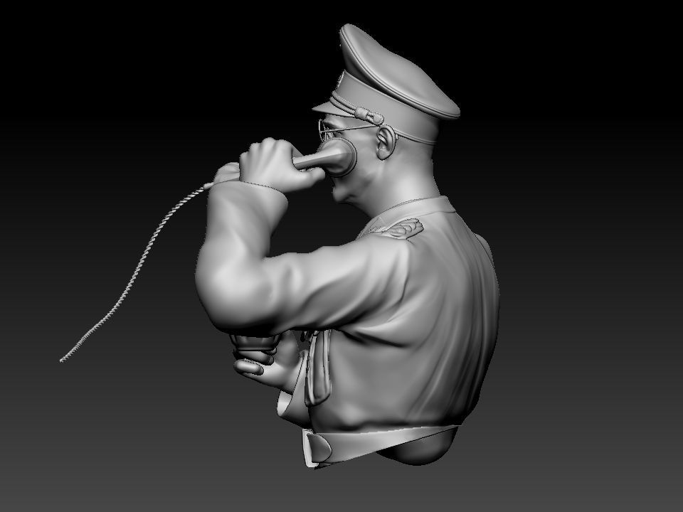 Otto German General 3D model 3D printable | CGTrader