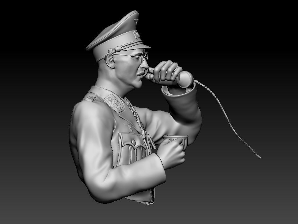 Otto German General 3D model 3D printable | CGTrader