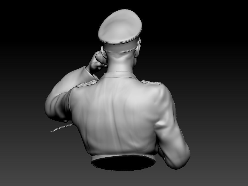 Otto German General 3D model 3D printable | CGTrader