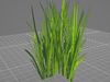 low poly grass cross shaped free VR / AR / low-poly 3D model | CGTrader