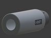 HMF Exhausts 3D model | CGTrader