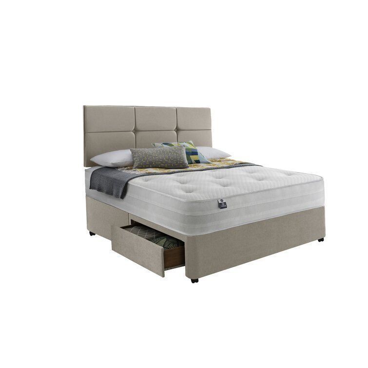 Mirapocket Deluxe Pocketsprung Divan Bed Set free 3D model | CGTrader