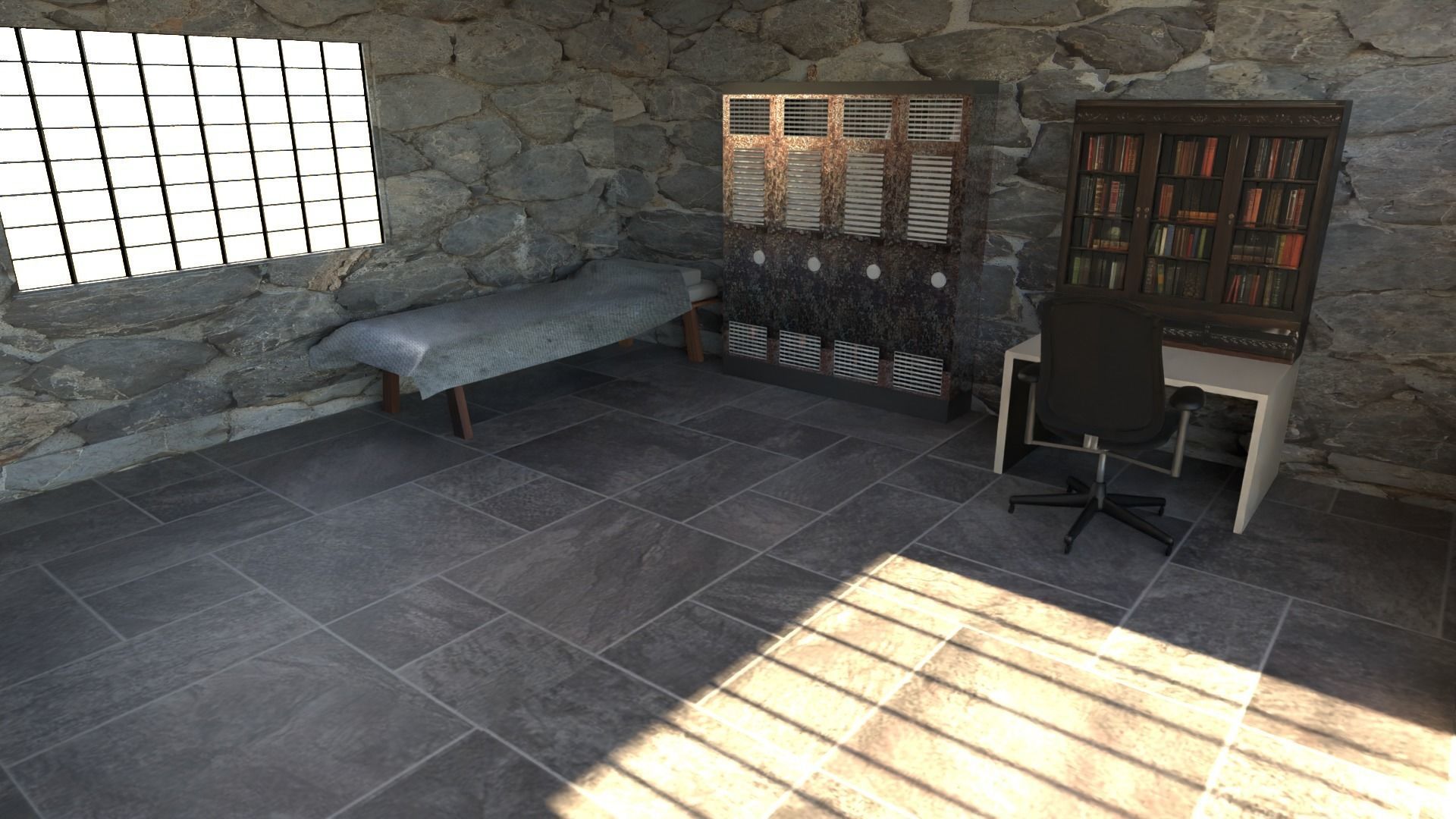 3D model Dungeon Prison VR / AR / low-poly | CGTrader