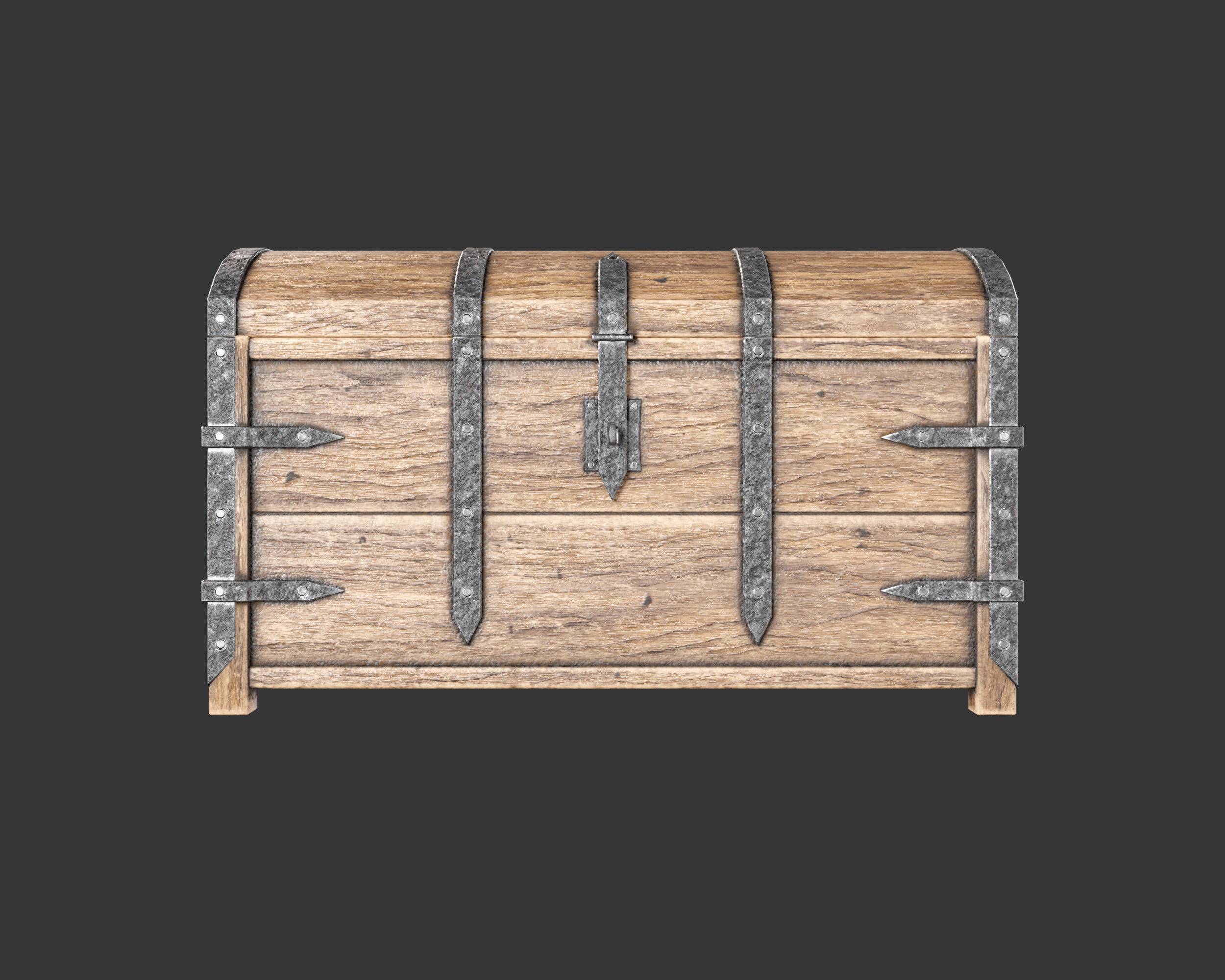 3D model Medieval Elegant Furniture Chest VR / AR / low-poly | CGTrader