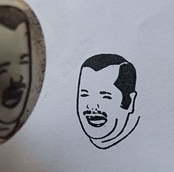 TAMPON MEME - STAMP ISSOU WITH HANDLE 3D model 3D printable | CGTrader