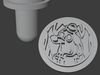 TAMPON MEME - STAMP DOG THIS IS FINE WITH HANDLE 3D model 3D printable ...