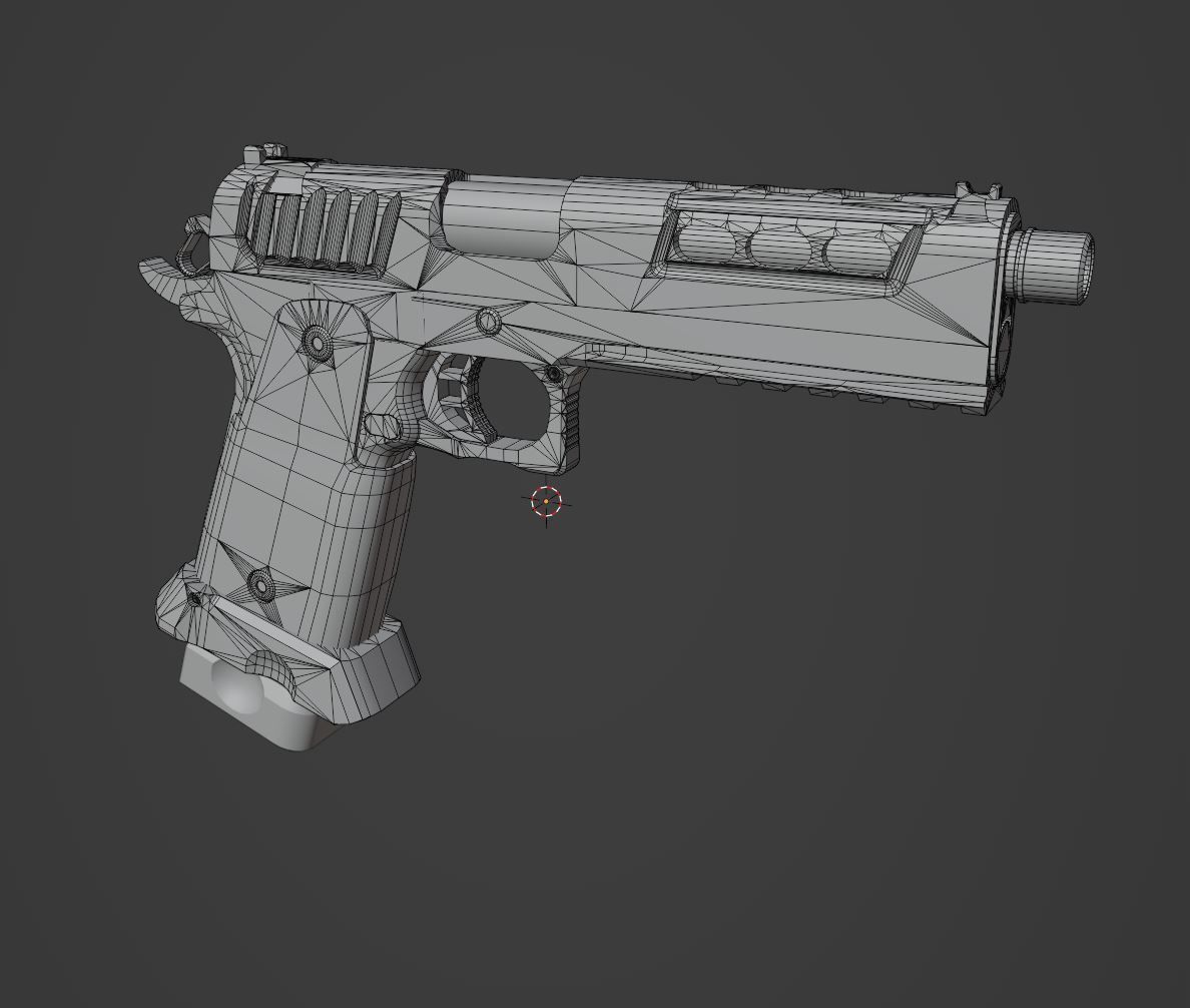 3D model STI DVC Hand Gun Low-Poly 3D model VR / AR / low-poly | CGTrader
