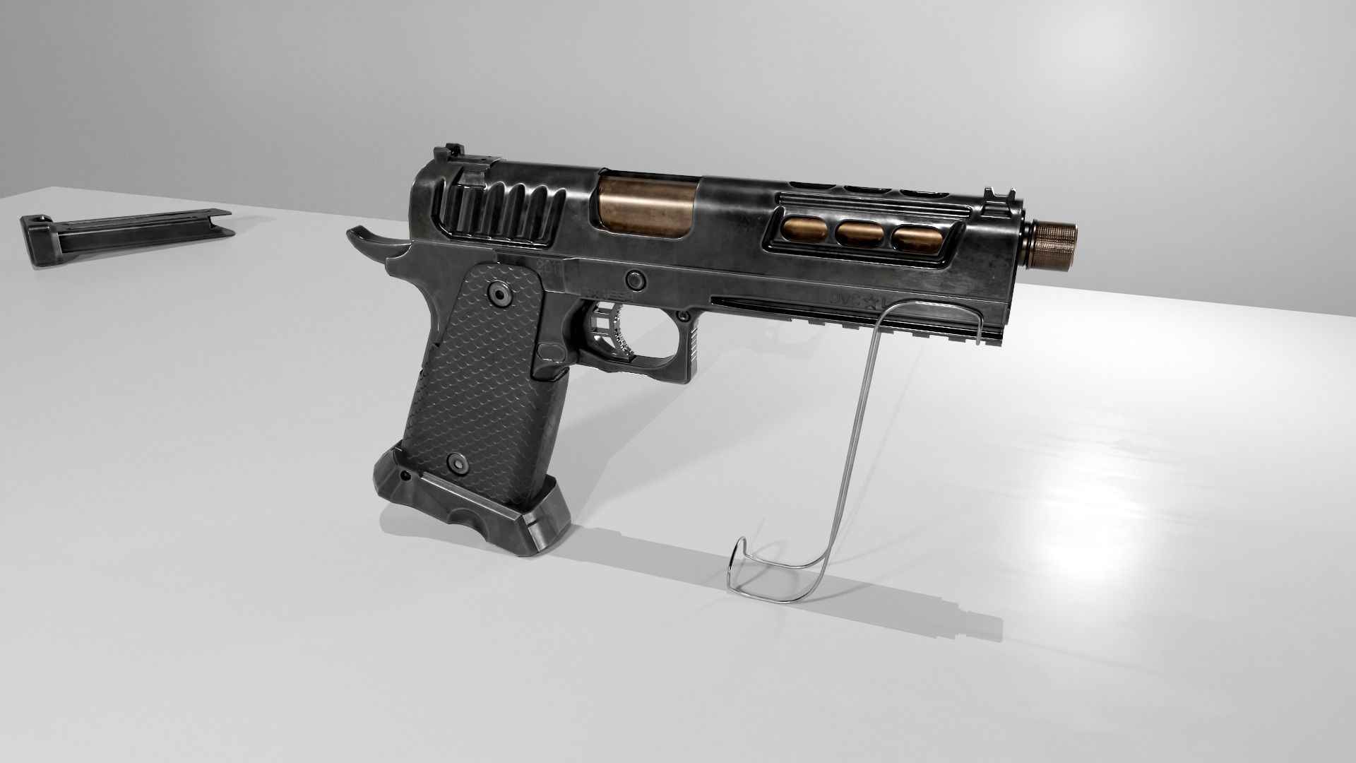 3D model STI DVC Hand Gun Low-Poly 3D model VR / AR / low-poly | CGTrader