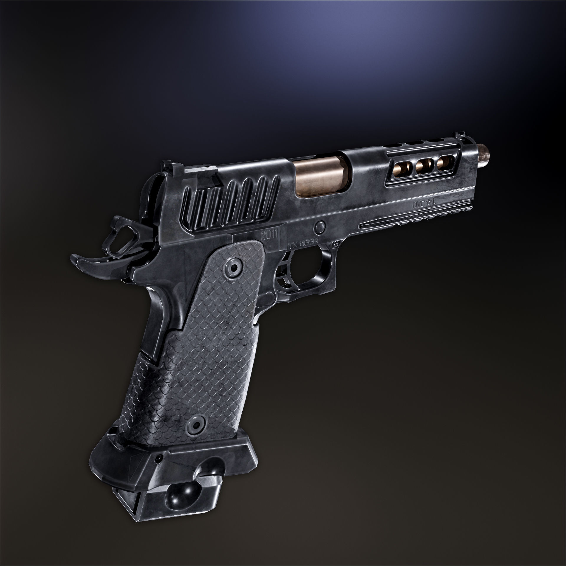 3D model STI DVC Hand Gun Low-Poly 3D model VR / AR / low-poly | CGTrader