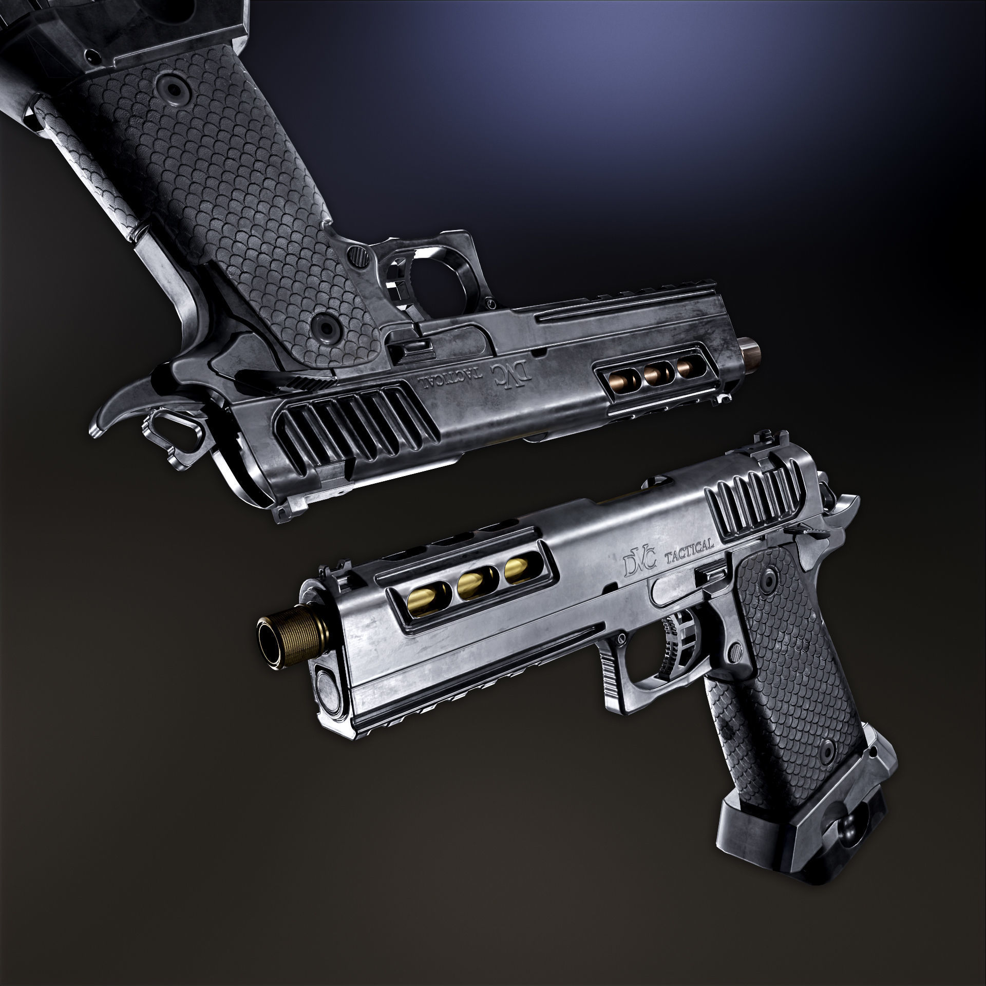 3D model STI DVC Hand Gun Low-Poly 3D model VR / AR / low-poly | CGTrader