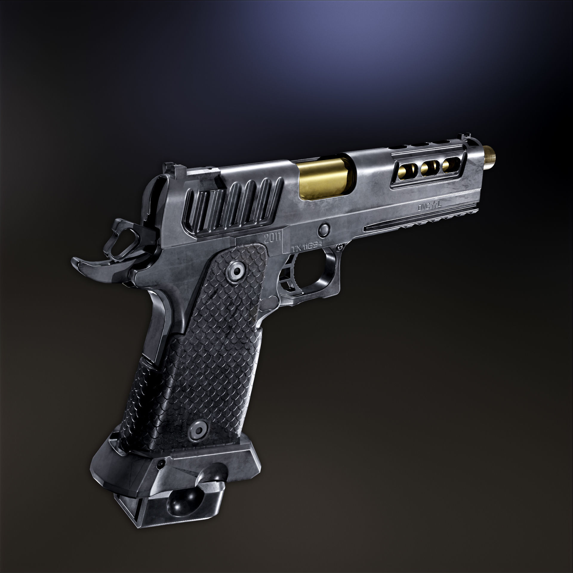 3D model STI DVC Hand Gun Low-Poly 3D model VR / AR / low-poly | CGTrader