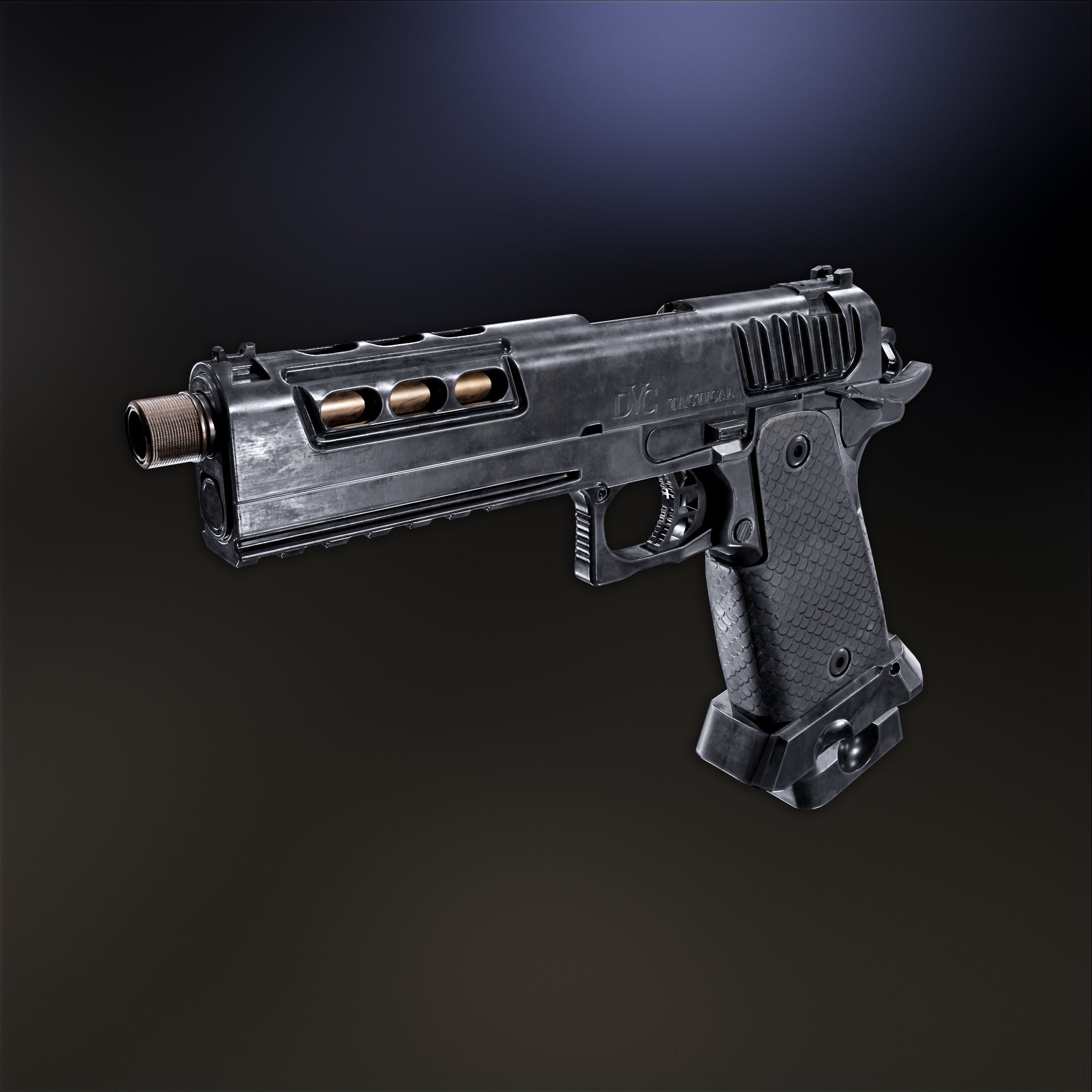 3D model STI DVC Hand Gun Low-Poly 3D model VR / AR / low-poly | CGTrader