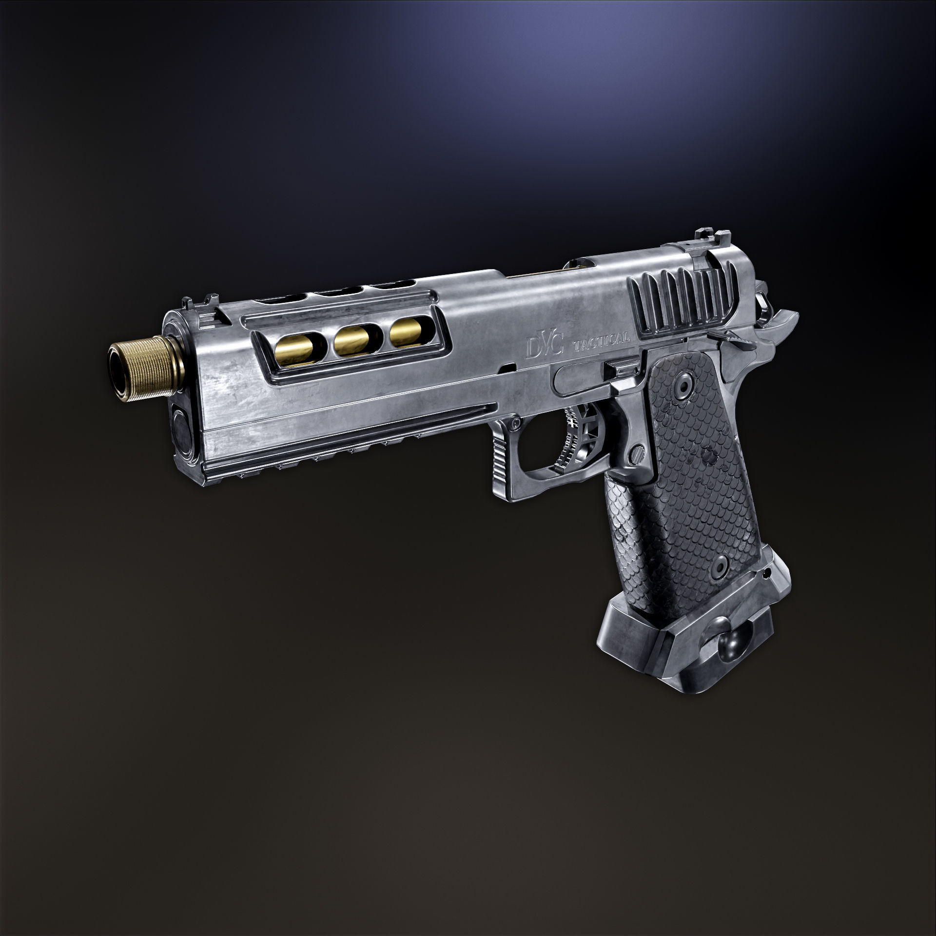 3D model STI DVC Hand Gun Low-Poly 3D model VR / AR / low-poly | CGTrader