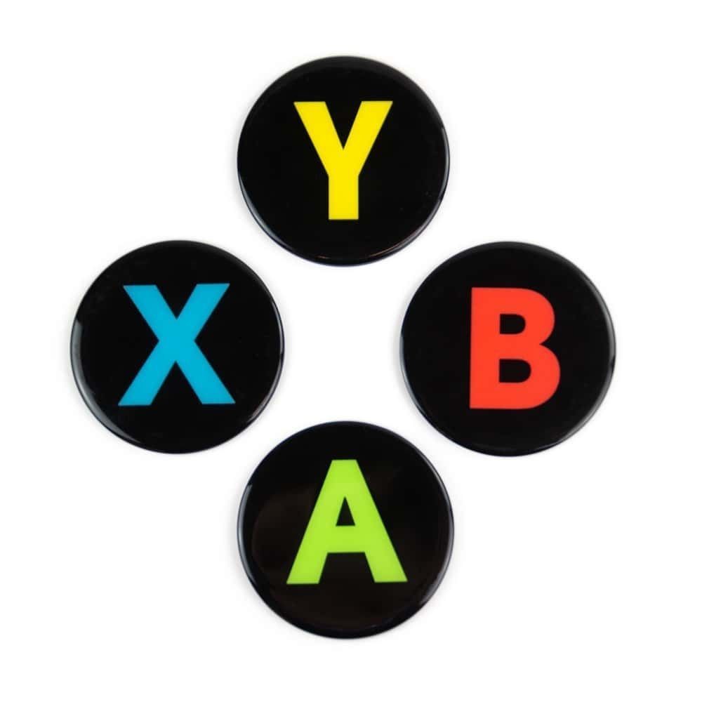 xbox buttons stl raised letters 3D model 3D printable | CGTrader